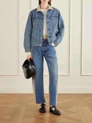 B Sides Double Waistband Rework Wide-leg Jeans
