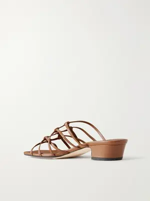AeydĒ Tahla Woven Leather Sandals