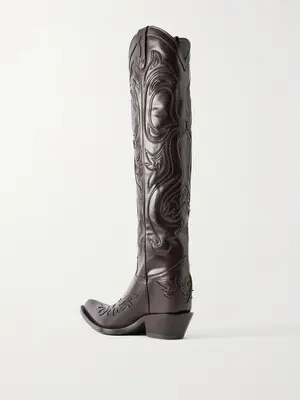 Acne Studios Leather Knee High Boots