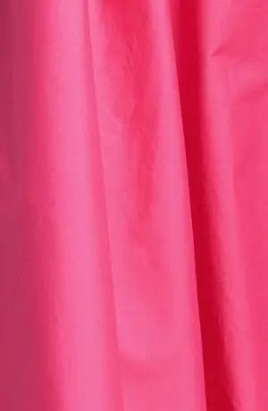 FLYING TOMATO Fit & Flare Cotton Midi Sundress - Fuchsia