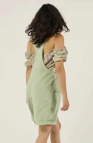 CACHE COEUR Eloise Maternity Shorts Overall - Sage