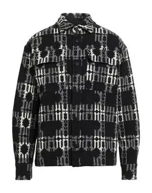 Men's Black Flannel Jackets