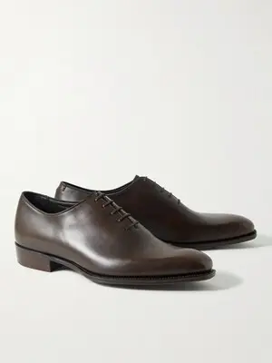 George Cleverley Merlin Whole-cut Leather Oxford Shoes