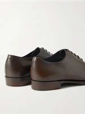 George Cleverley Merlin Whole-cut Leather Oxford Shoes