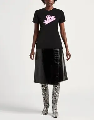 Iceberg Logo-print T-shirt - Black