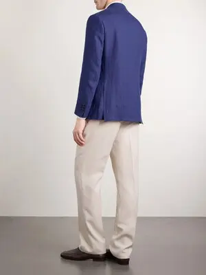 Canali Kei Linen Suit Jacket
