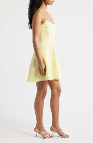 FREEMARKET Babydoll Mini Dress