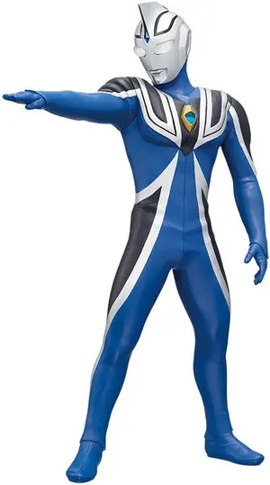 BANPRESTO Ultraman Gaia Hero's Brave Statue Figure Ultraman - Multicolor