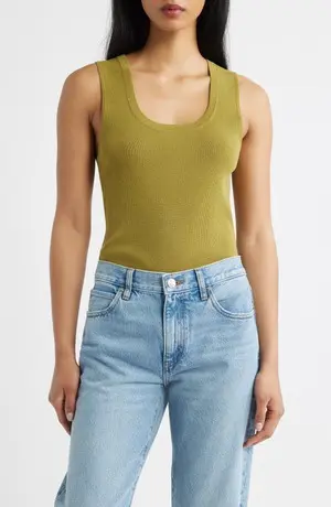 Mango Scoop Neck Tops