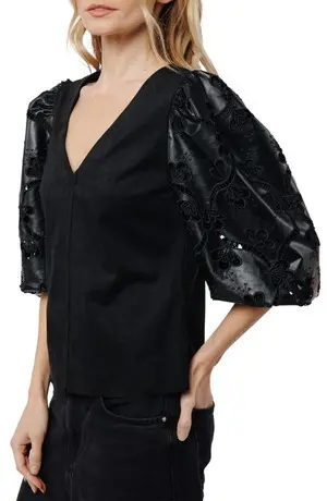 CIEBON Hudson Puff-sleeve Shirt