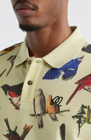 MALBON Birds Of Georgia Fairway Polo