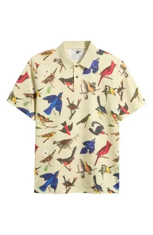 MALBON Birds Of Georgia Fairway Polo