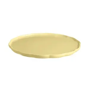 EMILE HENRY Madeleine Round Serving Plate - Vanilla