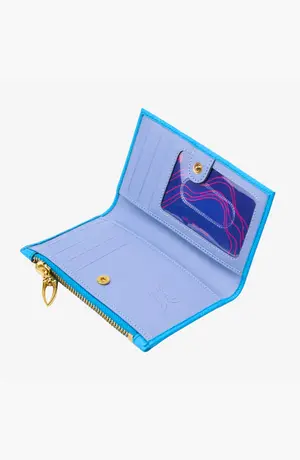 TUSK Ascot Slim Card Case With Zip Coin Pocket