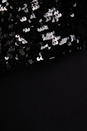 Safiyaa Dominica Sequin-embellished Crepe Midi Dress