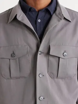 Canali Lyocell Overshirt