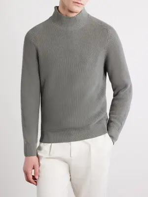 Brunello Cucinelli Knitted Cotton Sweater