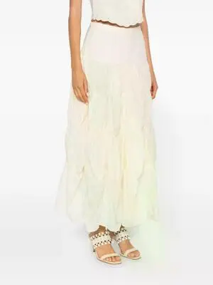 Ulla Johnson Davina Drop-waist Midi Skirt