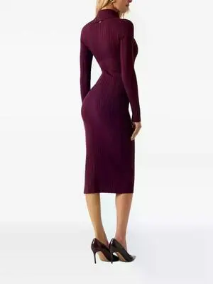 Guess Priscilla Button-detailed Midi Dress - Black