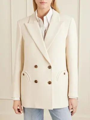 BLAZÉ MILANO Missy Everynight Cotton-blend Tweed Blazer