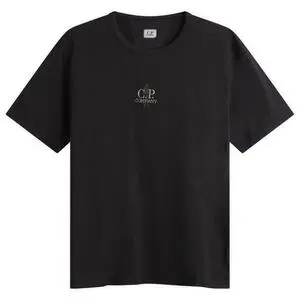 C.P. COMPANY Embroidered Sailor 1020 T-shirt - Black