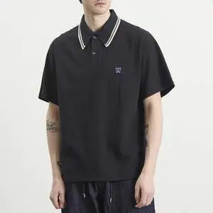 Needles Pique Polo - Black