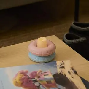 HOME STUDYO Moby Tealight Holder - Bubblegum