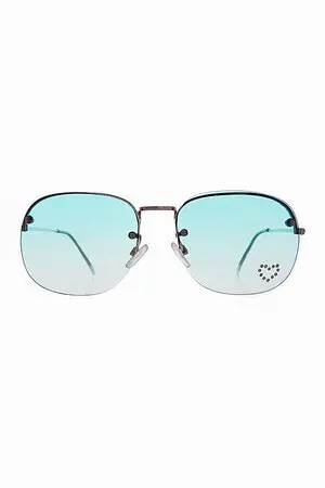 SUNGLASS MUSEUM Vintage Rimless Sunglasses - Mint