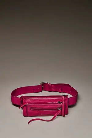 Free People We The Free Emerson Pocket Belt With Removable Pouch - Acai