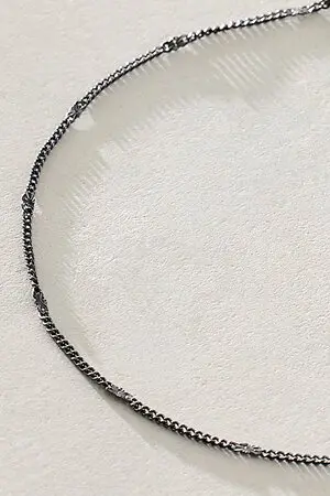 Free People Flora Anklet - Hematite