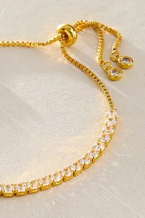 BRENDA GRANDS Tennis Bracelet - Gold