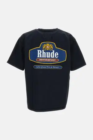 Rhude Racing Crest T-shirt - Black