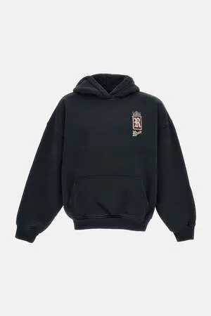 Rhude Cotton Hoodie - Nero