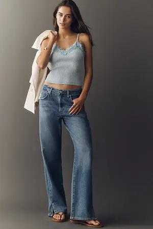 Citizens Of Humanity Track Mid-rise Wide-leg Jeans - Solstice