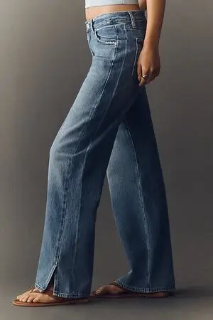 Citizens Of Humanity Track Mid-rise Wide-leg Jeans - Solstice