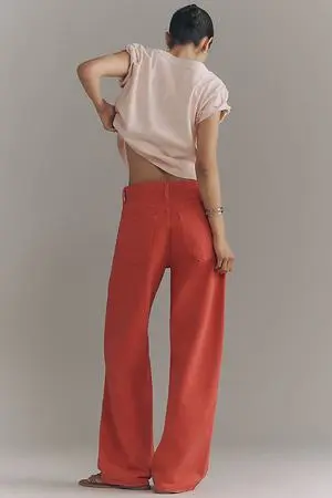 AGOLDE Arc High-rise Tapered Jeans - Carnival