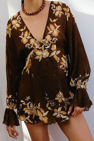 HERMANT & NANDITA Mini Kaftan
