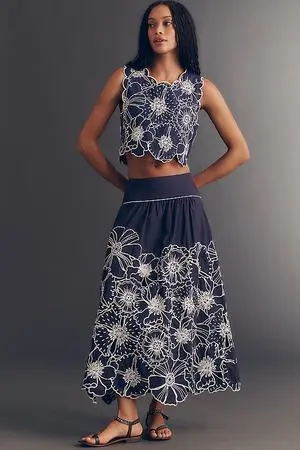 Farm Rio Richelieu Crop Top