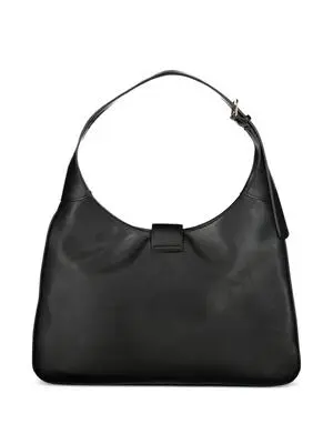 MARIO VALENTINO Logo-plaque Tote Bag - Black