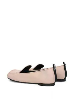 Premiata Leather Slip-on Loafers