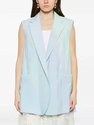 Sportmax Oversized Gilet - Blue