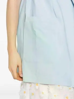 Sportmax Oversized Gilet - Blue