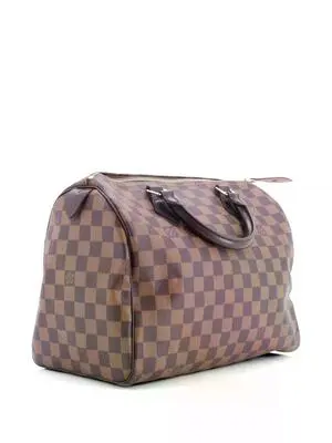 LOUIS VUITTON Speedy 30 Satchel Handbag Damier - Brown