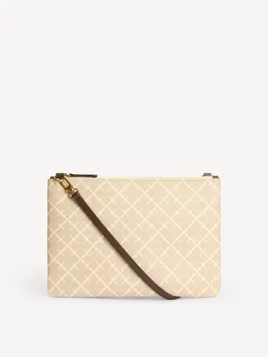 BY MALENE BIRGER Ivy Printed Clutch - Feather