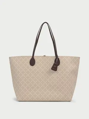 BY MALENE BIRGER Abi Printed Tote Bag - Feather