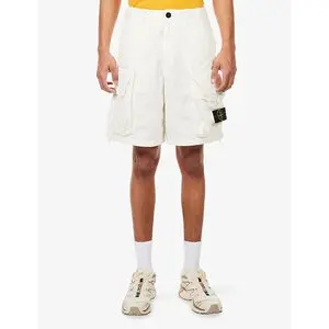 Stone Island Ripstop Cotton Cargo Shorts