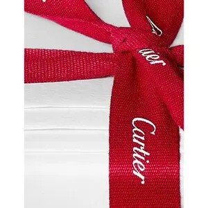 Cartier Double C Stainless Steel Keyring