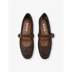 Steve Madden Melody Raffia Ballet Flats