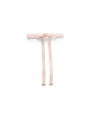 Prada Velvet Hair Clip - Opal