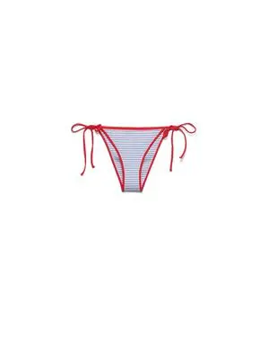 Prada Interlock Jersey Bikini Bottom - Periwinkle/red